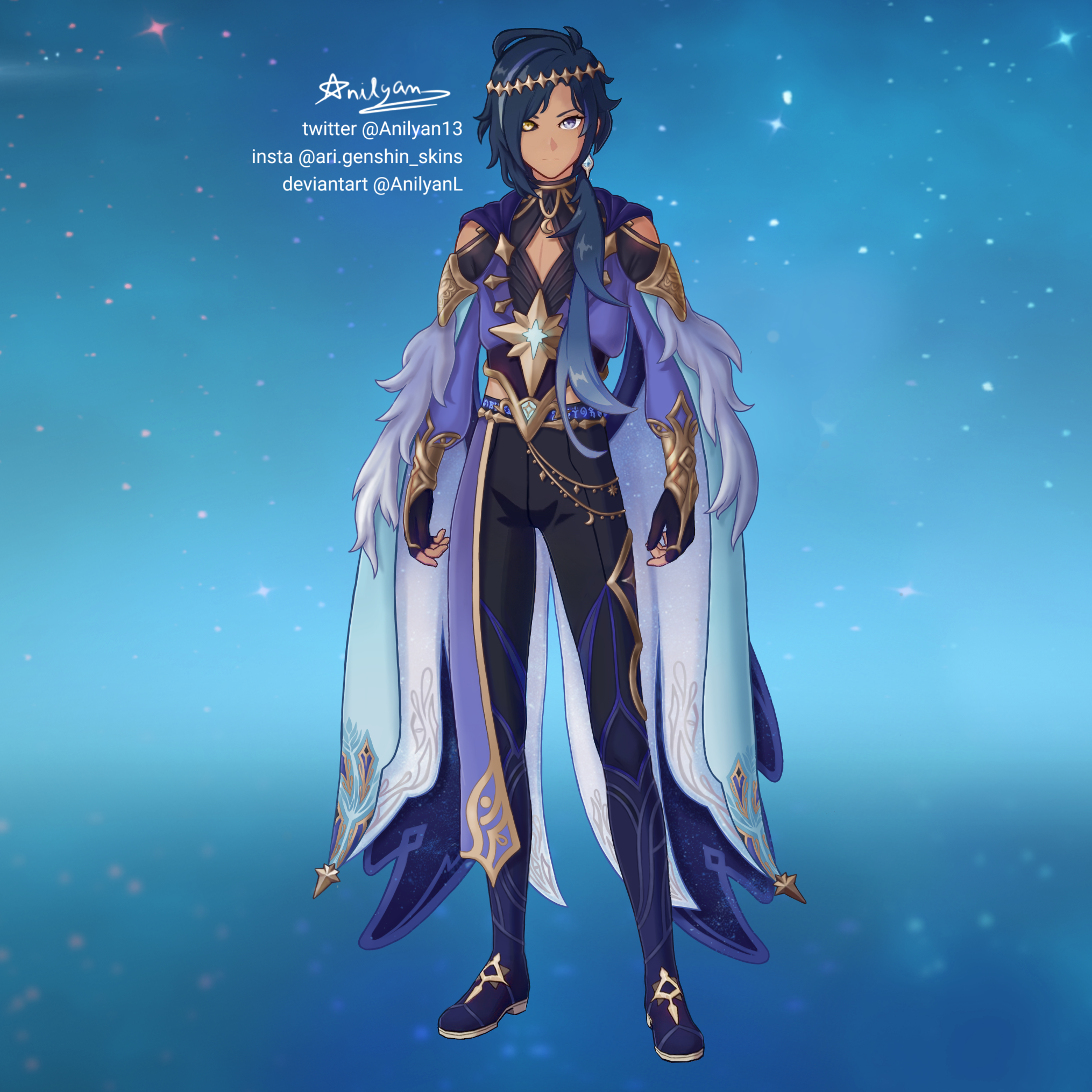 Kaeya as khaenri'ah prince Genshin Impact | HoYoLAB