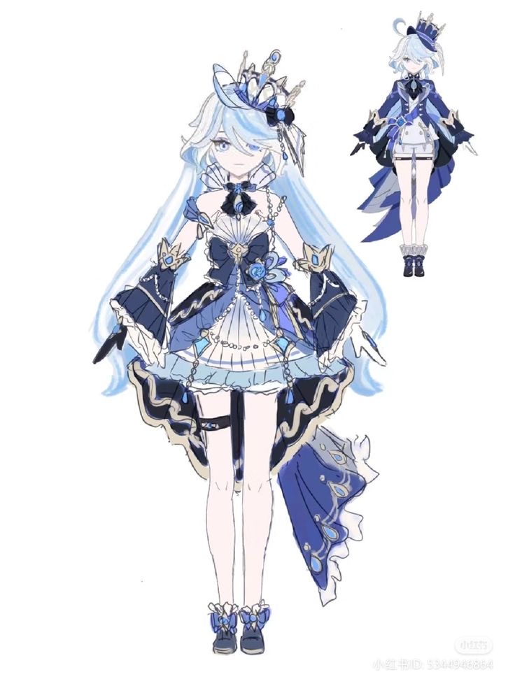 Furina costume concept Genshin Impact | HoYoLAB