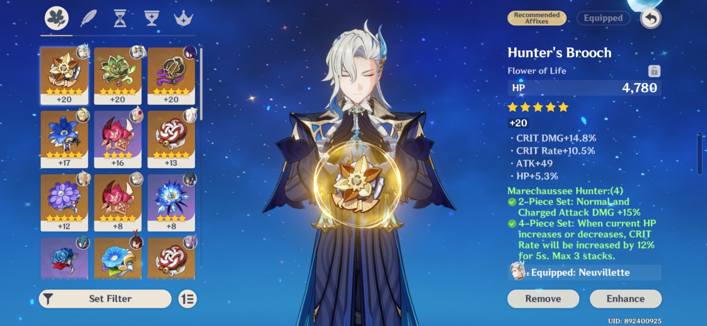 Perfect HP artifact Genshin Impact | HoYoLAB