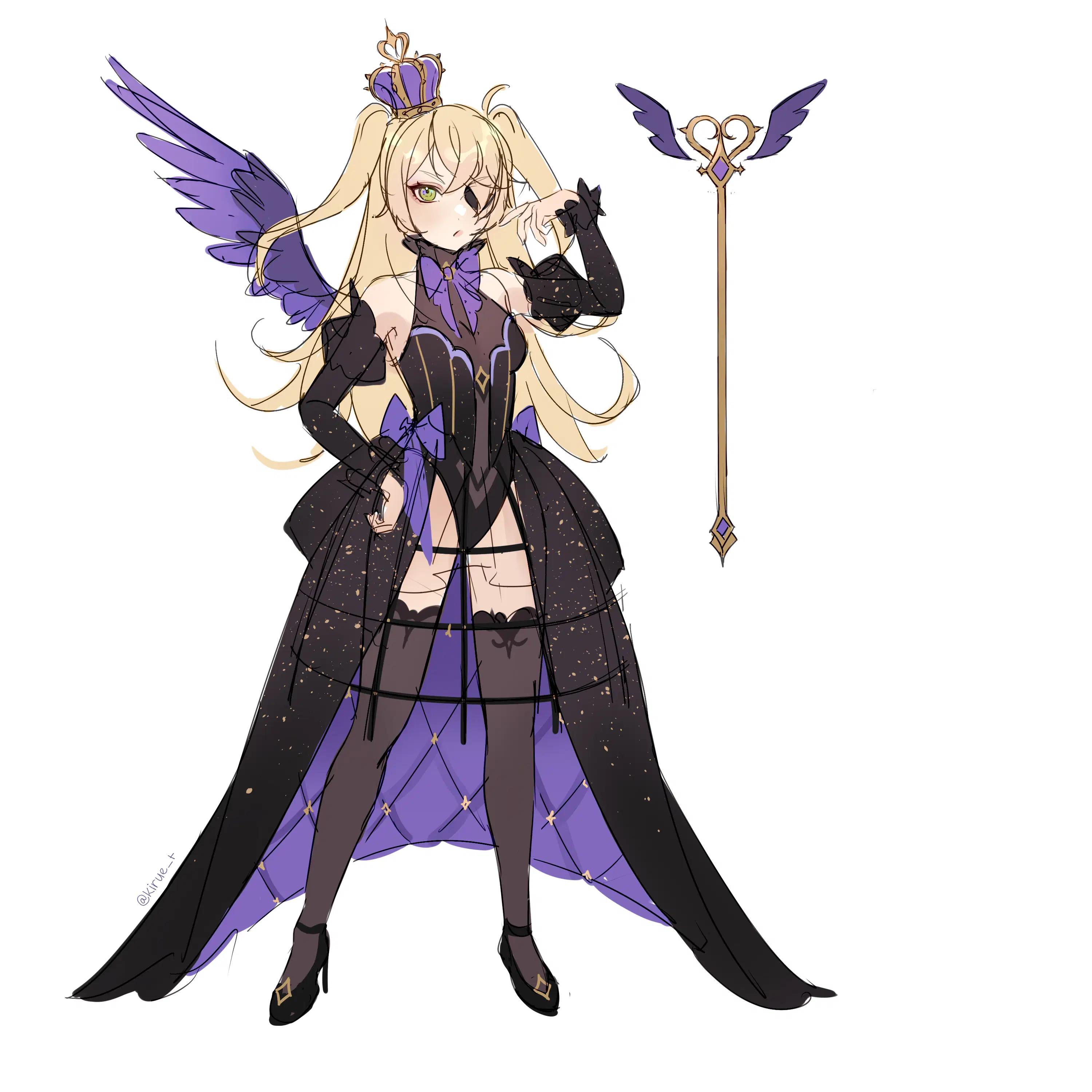 Dark Mahou Shoujo Fischl Genshin Impact | HoYoLAB