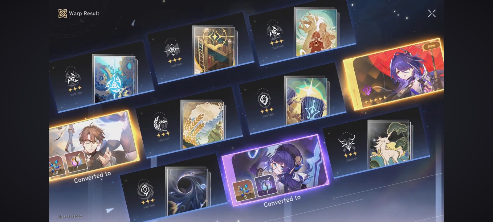 Acheron and luocha pulls Honkai: Star Rail | HoYoLAB