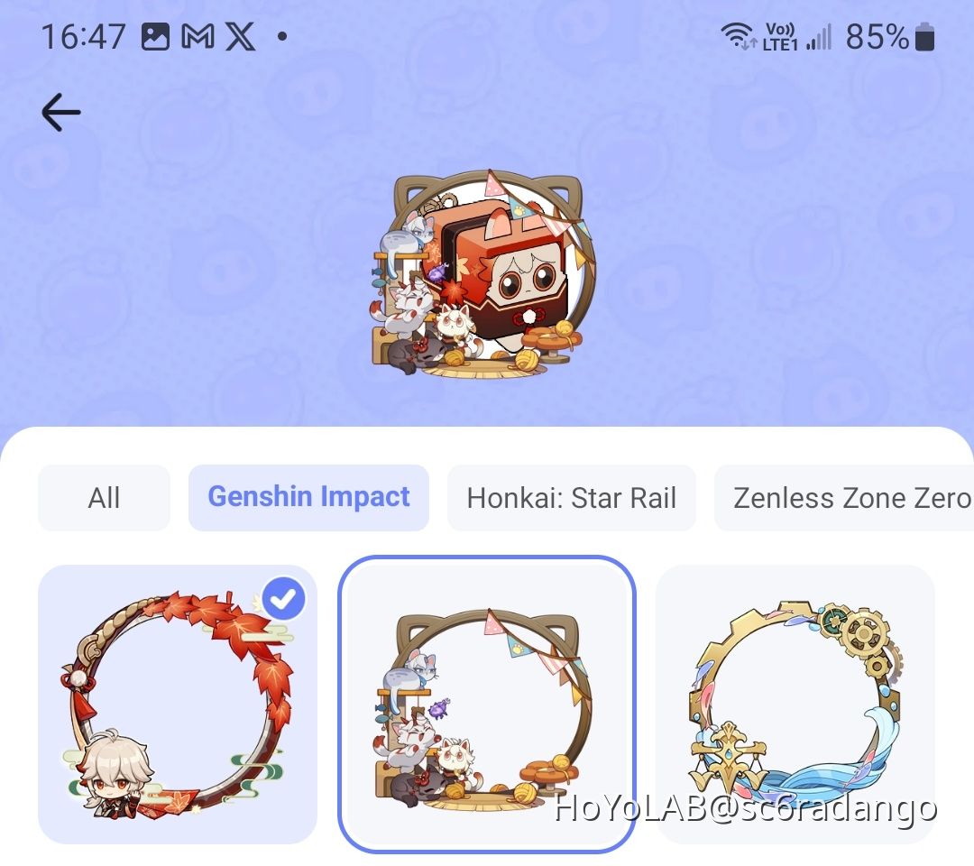 FINNALY GOT THE MEOW MEOW AVATAR FRAME FT KAZUMEOW AND HIS MEOW FRIENDS ...