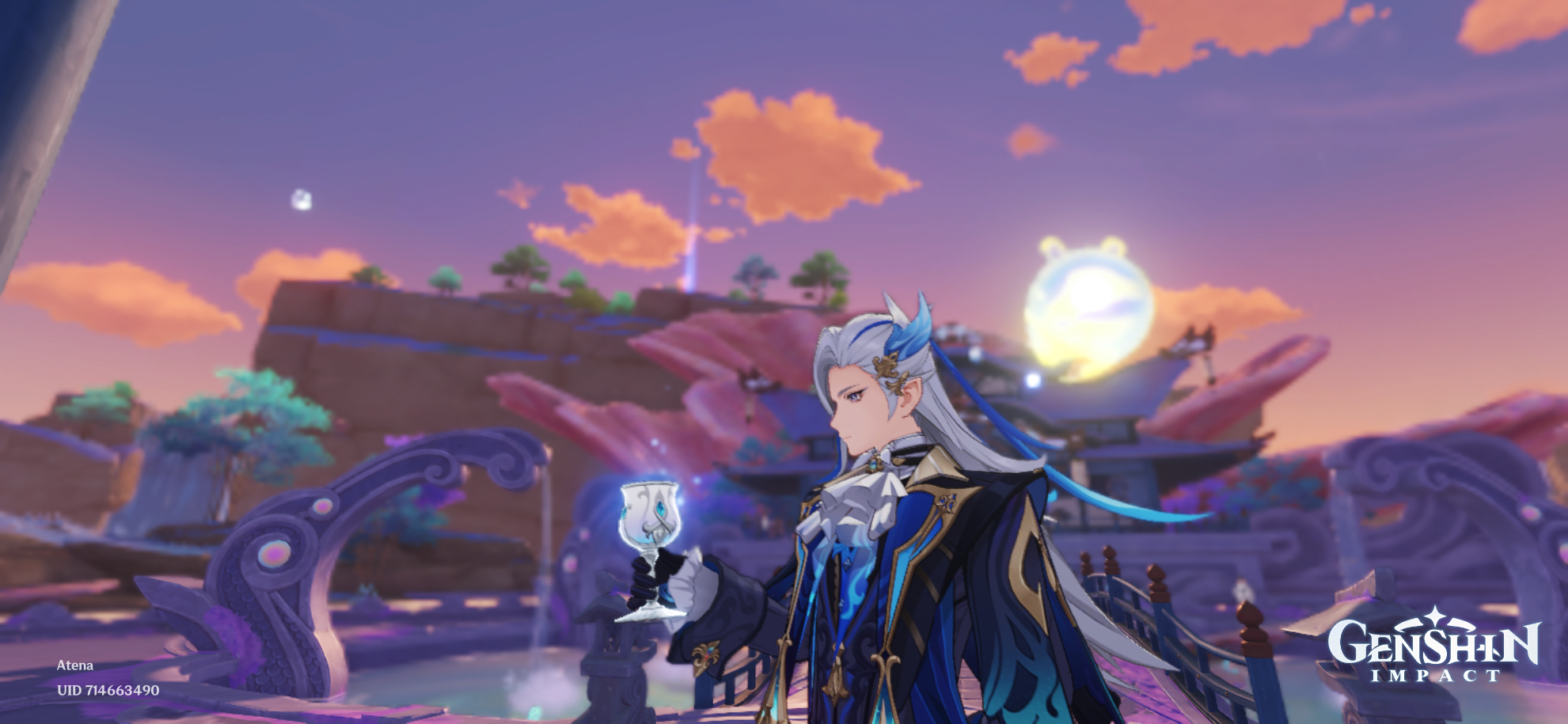 Neuvillette enjoying his water 🫧 Genshin Impact | HoYoLAB