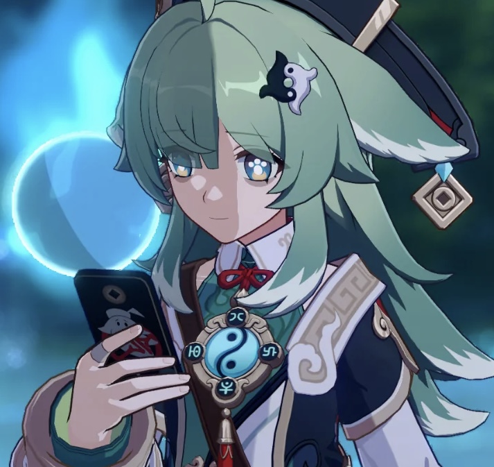 Posting a Slightly More Zoomed-In Photo of Huohuo Each Day I Remember ...