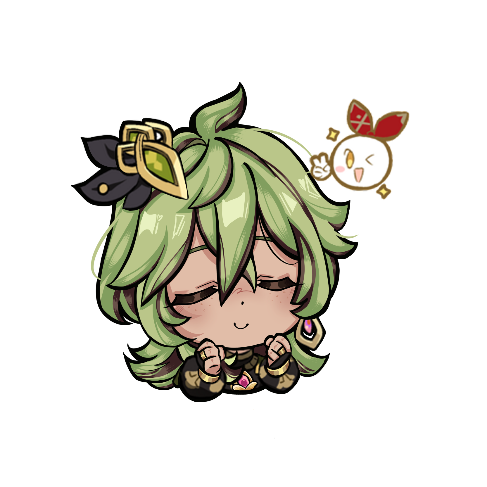 Collei sticker edit (read desc) Genshin Impact | HoYoLAB