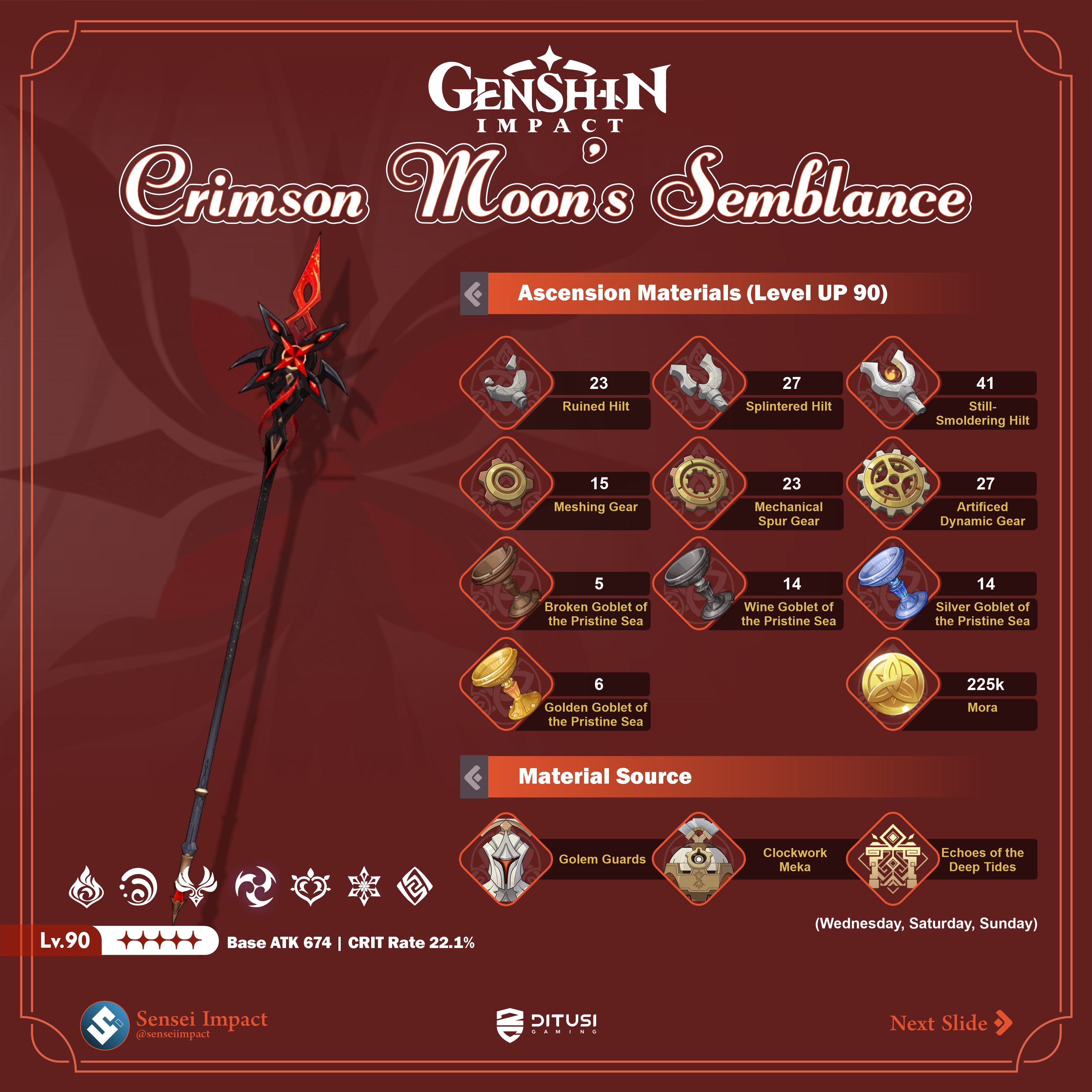 Arlecchino’s Signature Weapon Genshin Impact | HoYoLAB