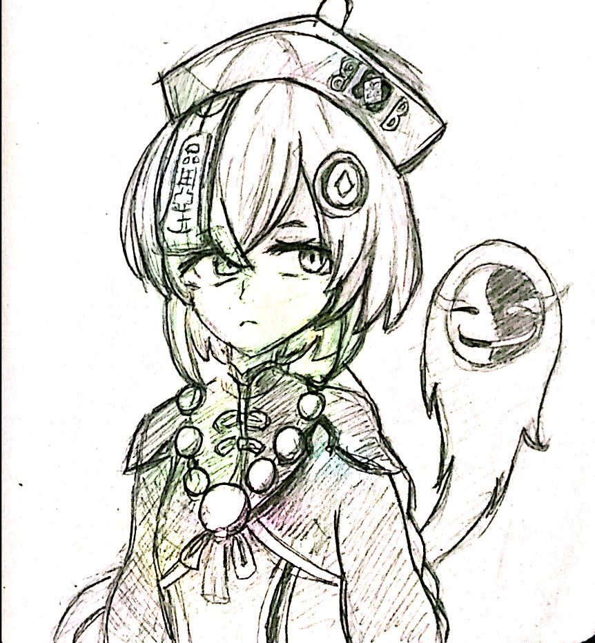 Qiqi drawing! Genshin Impact | HoYoLAB