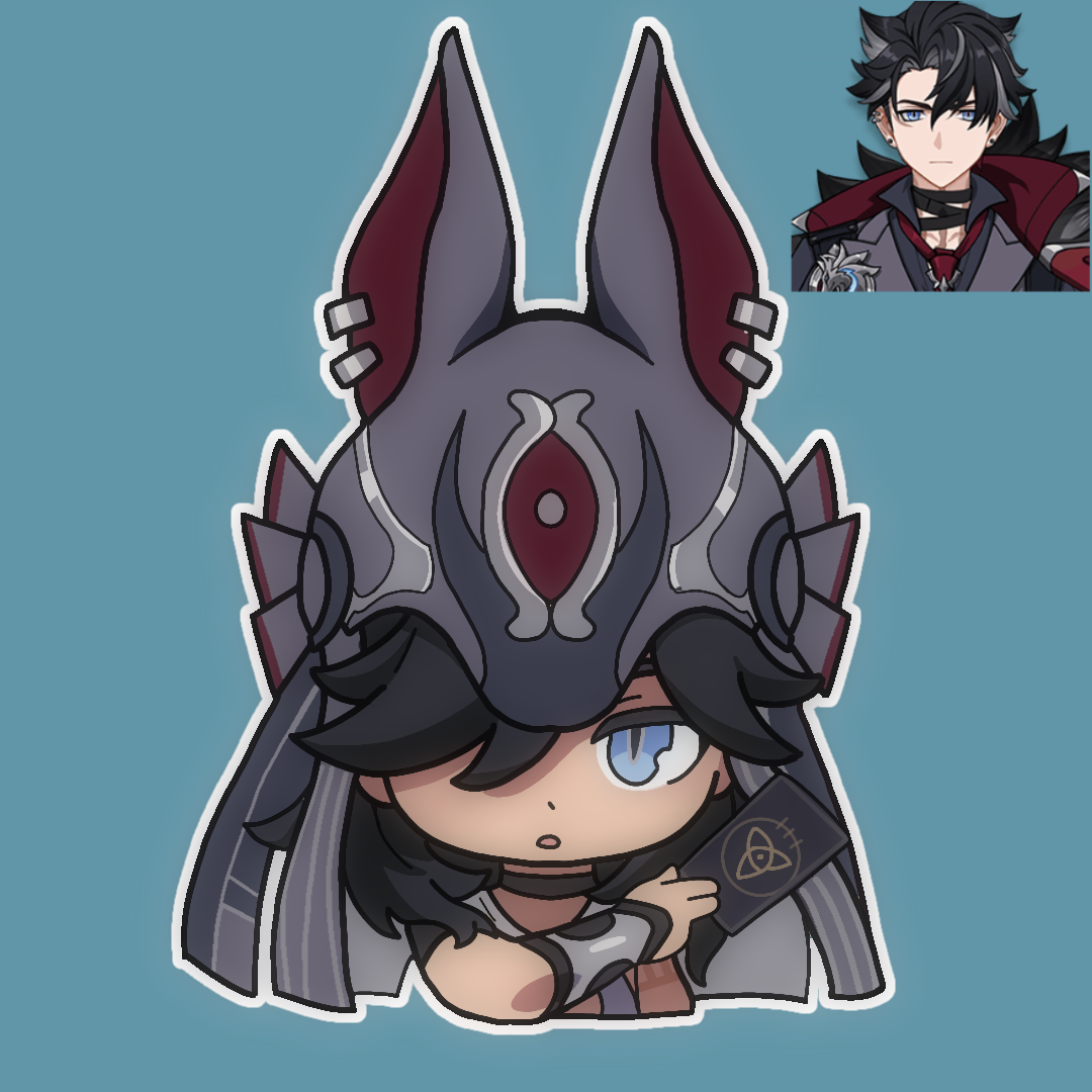 Color swap for badge #6 - Cyno Ver. Genshin Impact | HoYoLAB