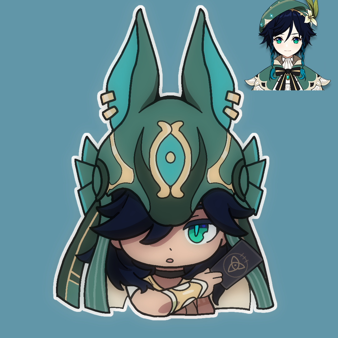 Color swap for badge #5 - Cyno Ver. Genshin Impact | HoYoLAB