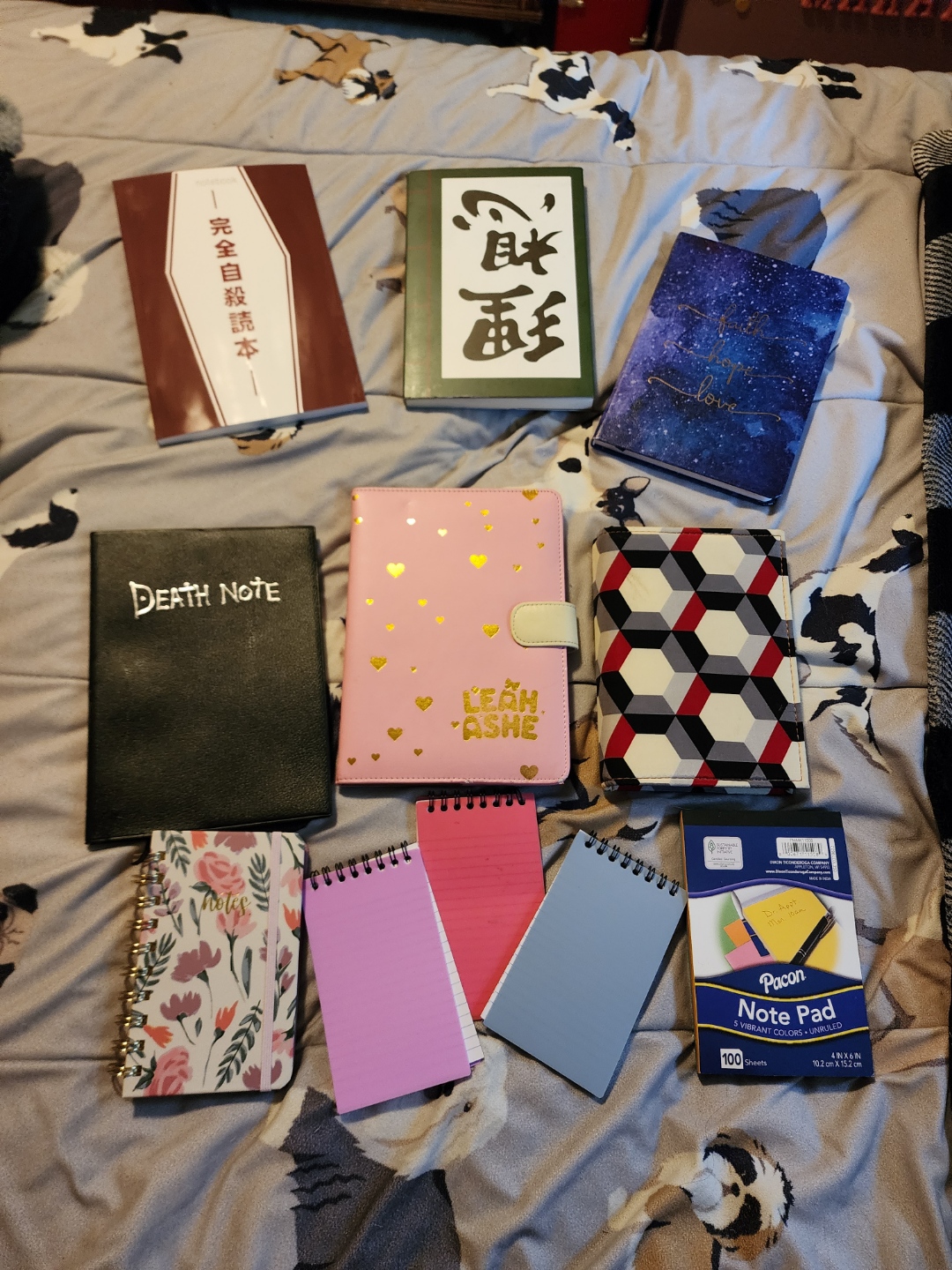 my notebook collection so far. | HoYoLAB
