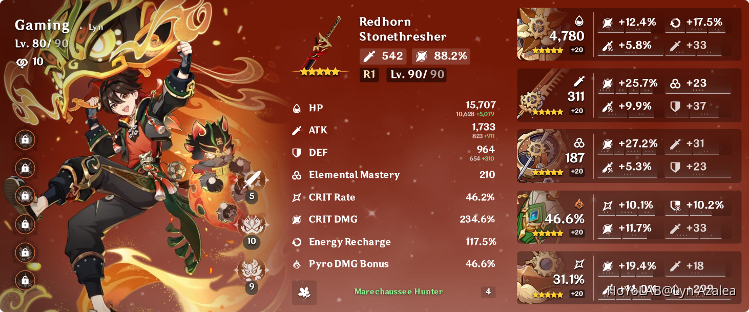 My updated Gaming build Genshin Impact | HoYoLAB