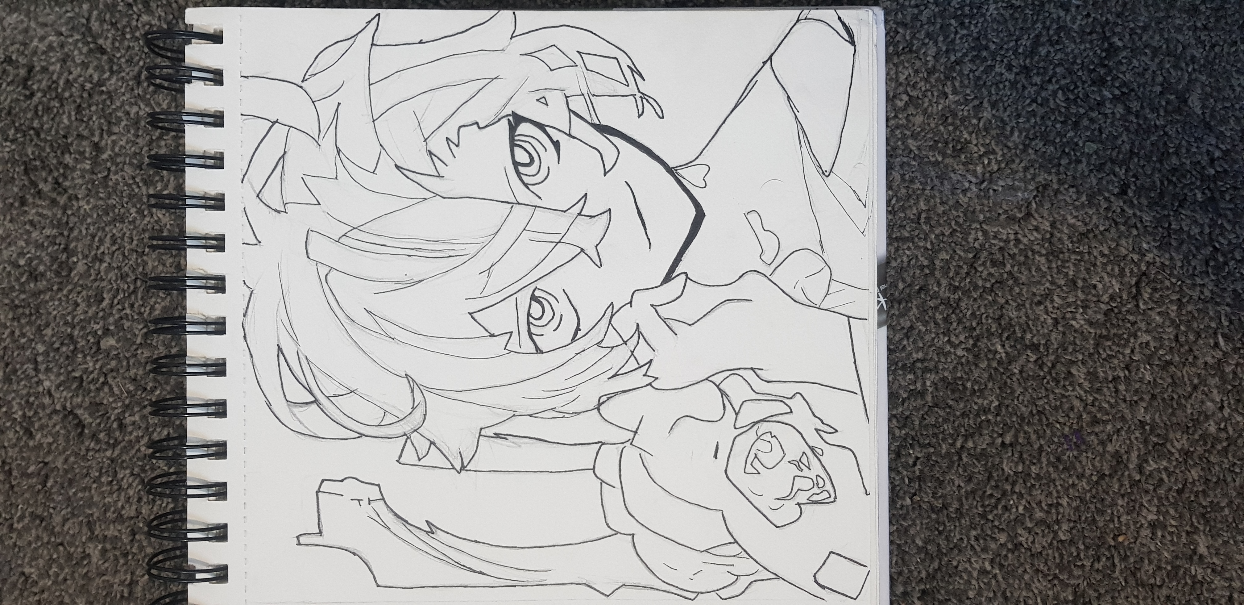 uuuh 15 chuuya drawing | HoYoLAB