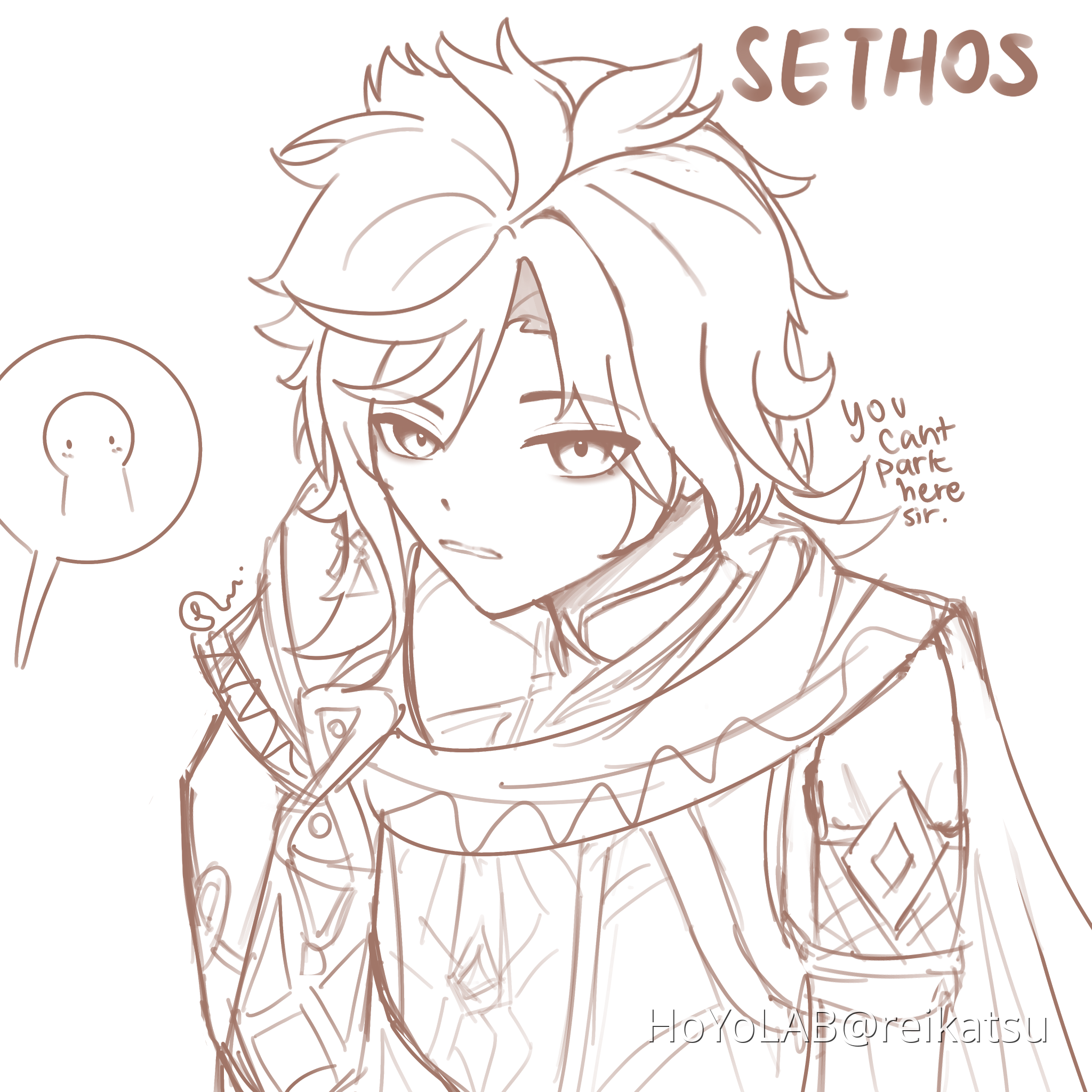 Sethos is such a pretty boi Genshin Impact | HoYoLAB