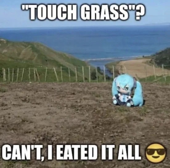 Touch grass? I cant.. i eated it all.. Genshin Impact | HoYoLAB