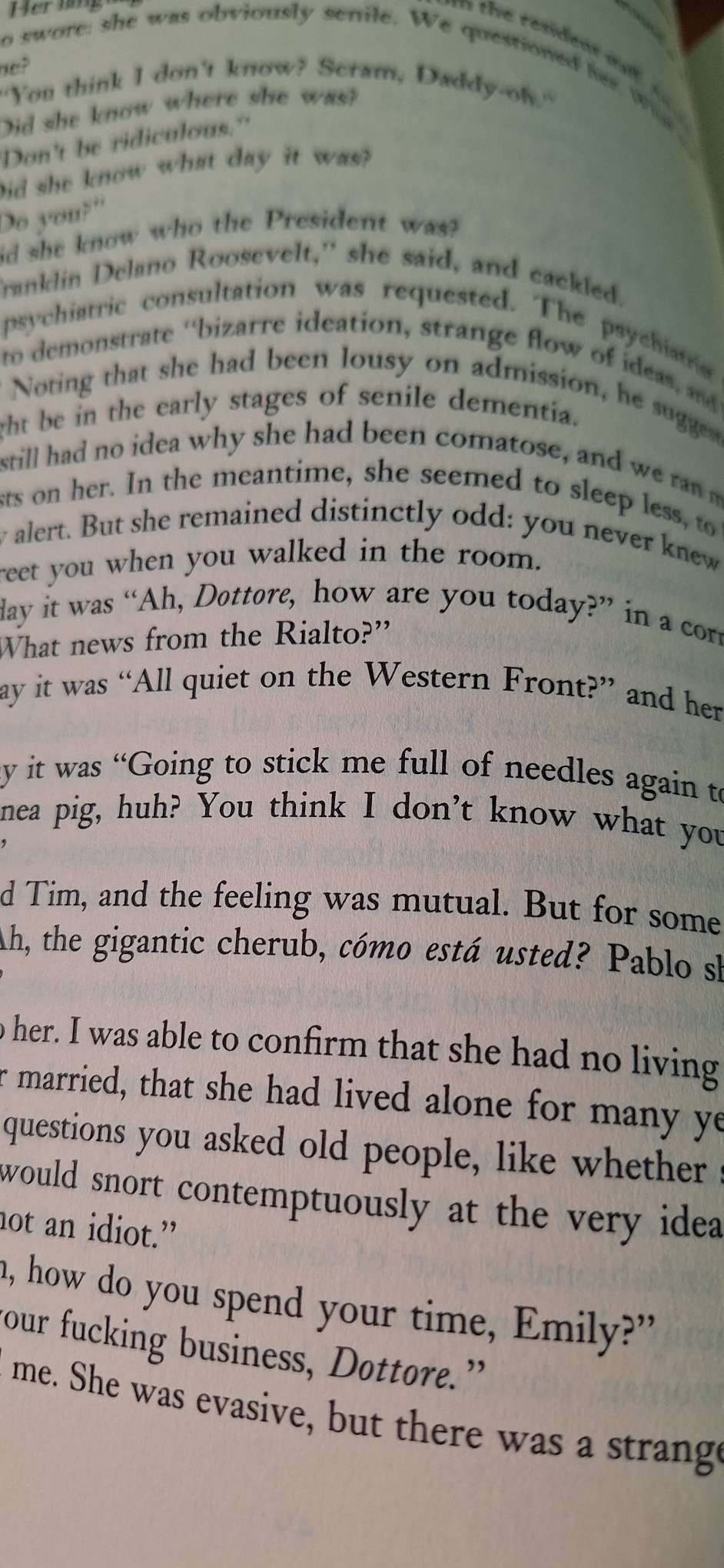 Was reading this book I got from thrift store on sale, and Saw this ...