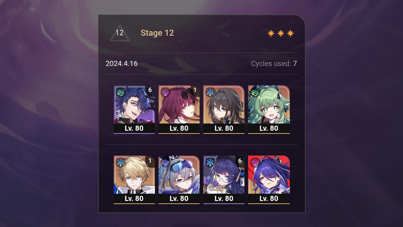Rng 7 cycle kafka and acheron Honkai: Star Rail | HoYoLAB
