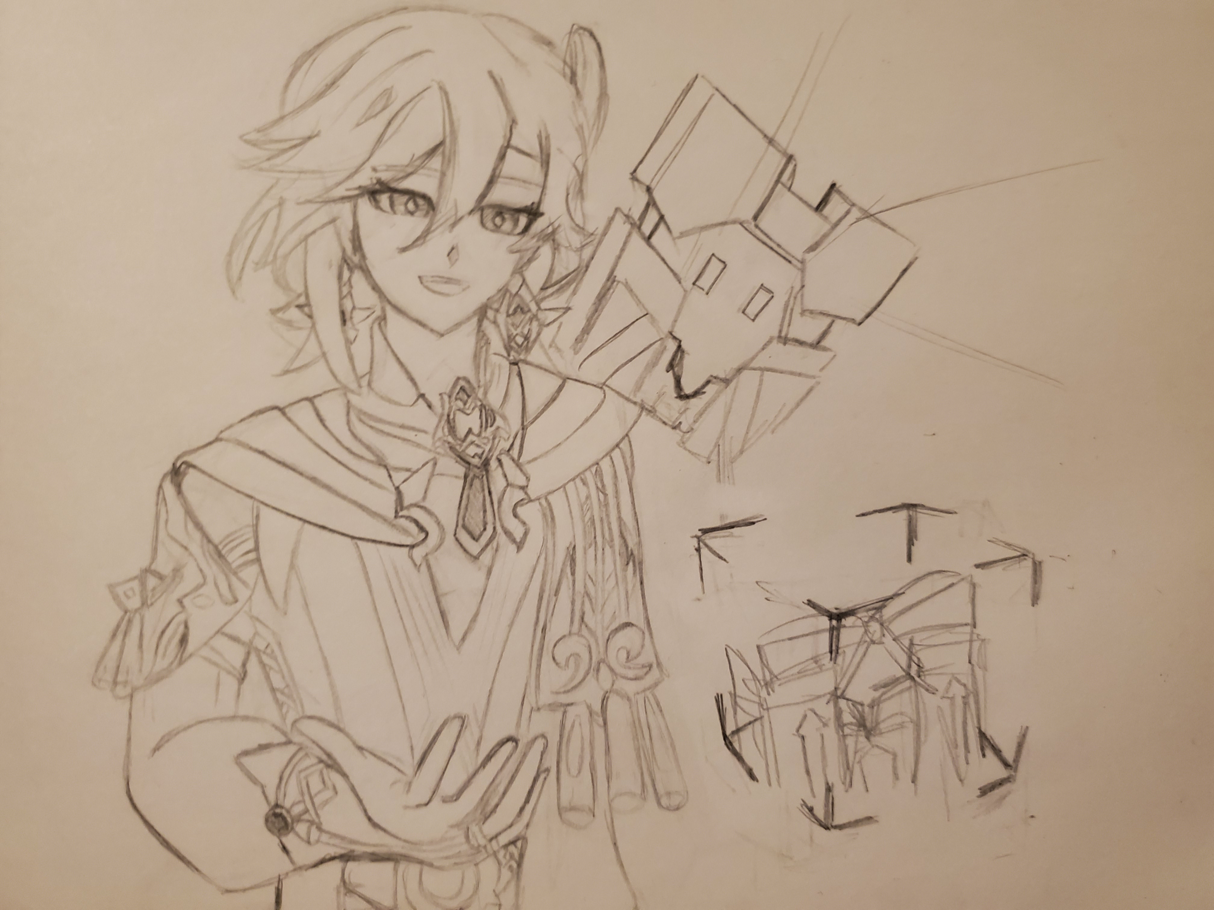 My Kaveh drawing Genshin Impact | HoYoLAB
