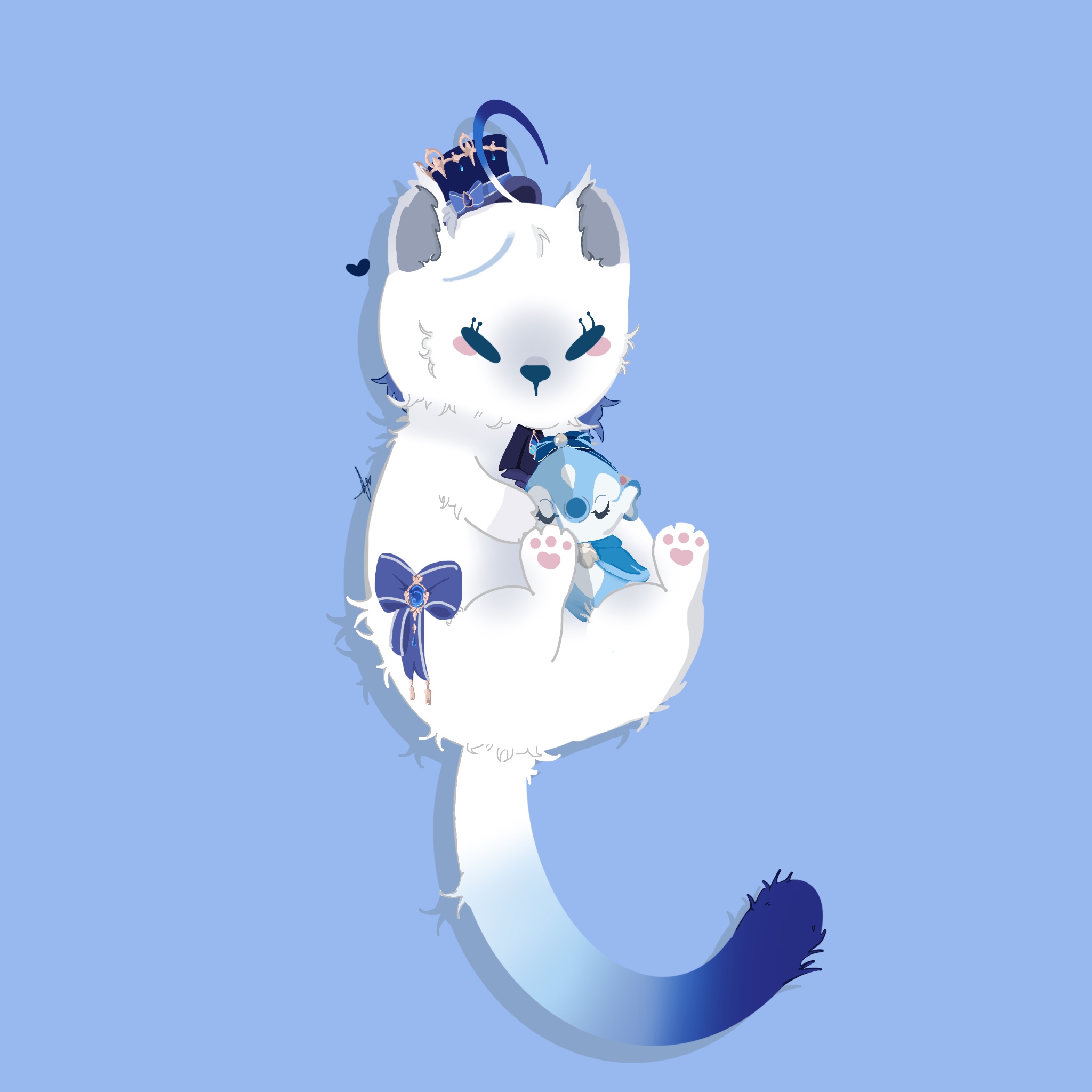 Furina As A Cat! Genshin Impact | HoYoLAB