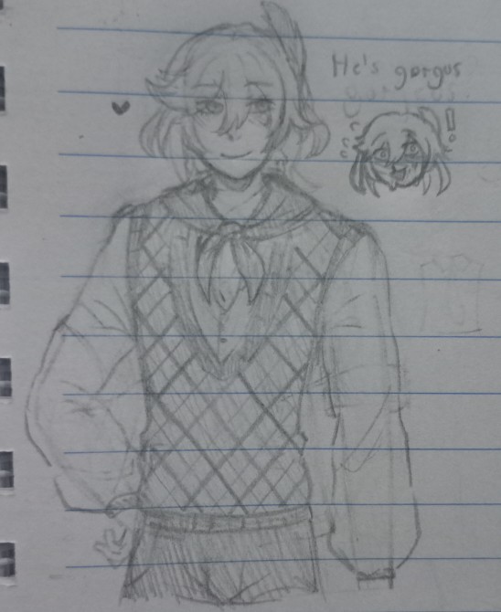 Kaveh and Fremi doodle of the day, date ver! Genshin Impact | HoYoLAB