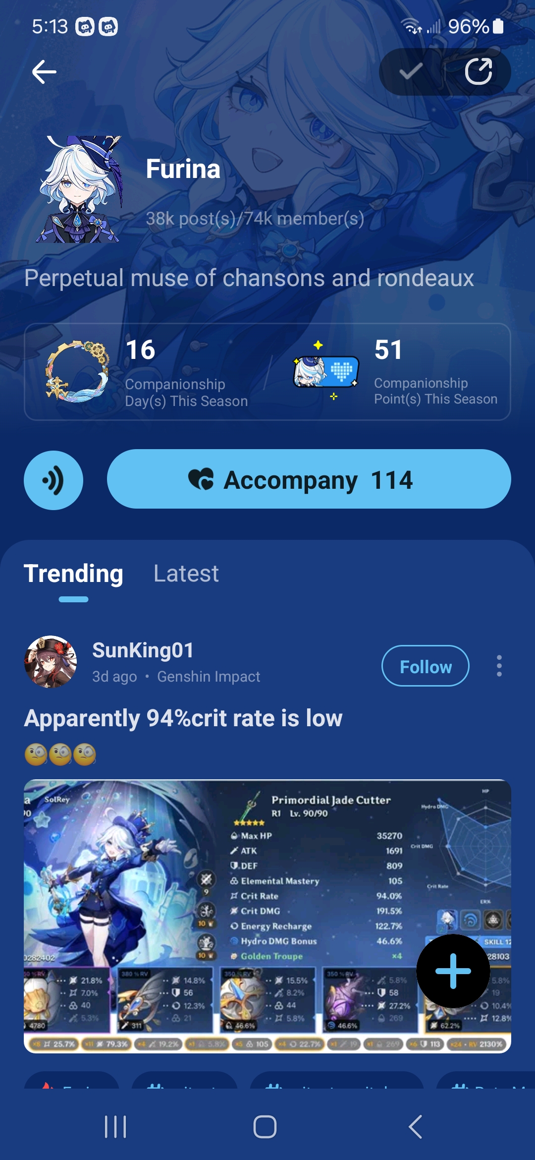 Here's to you, Furina! Genshin Impact | HoYoLAB