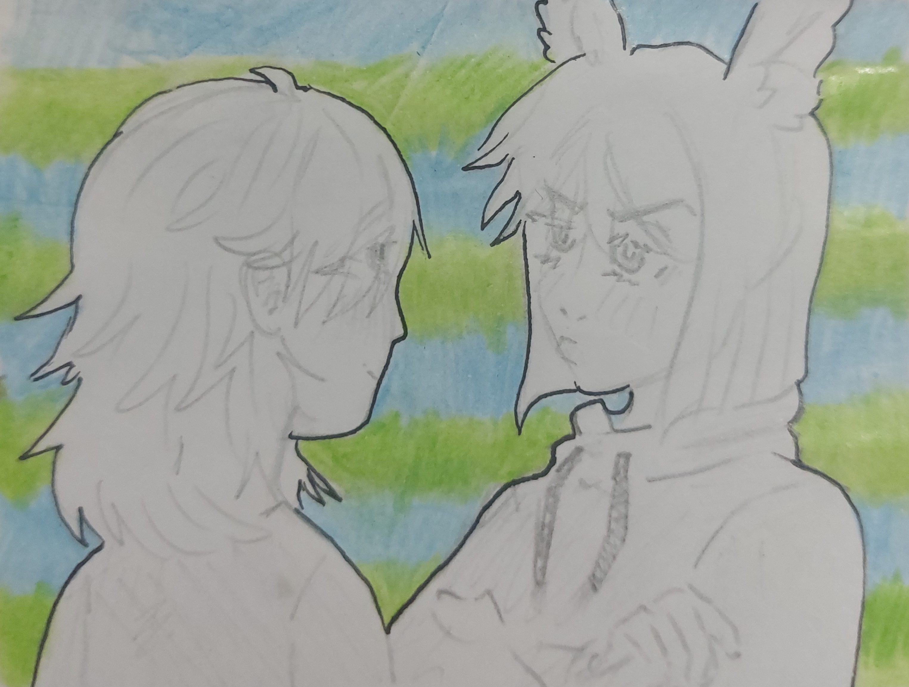 Cynari sketch - "When Cyno tells a joke" Genshin Impact | HoYoLAB