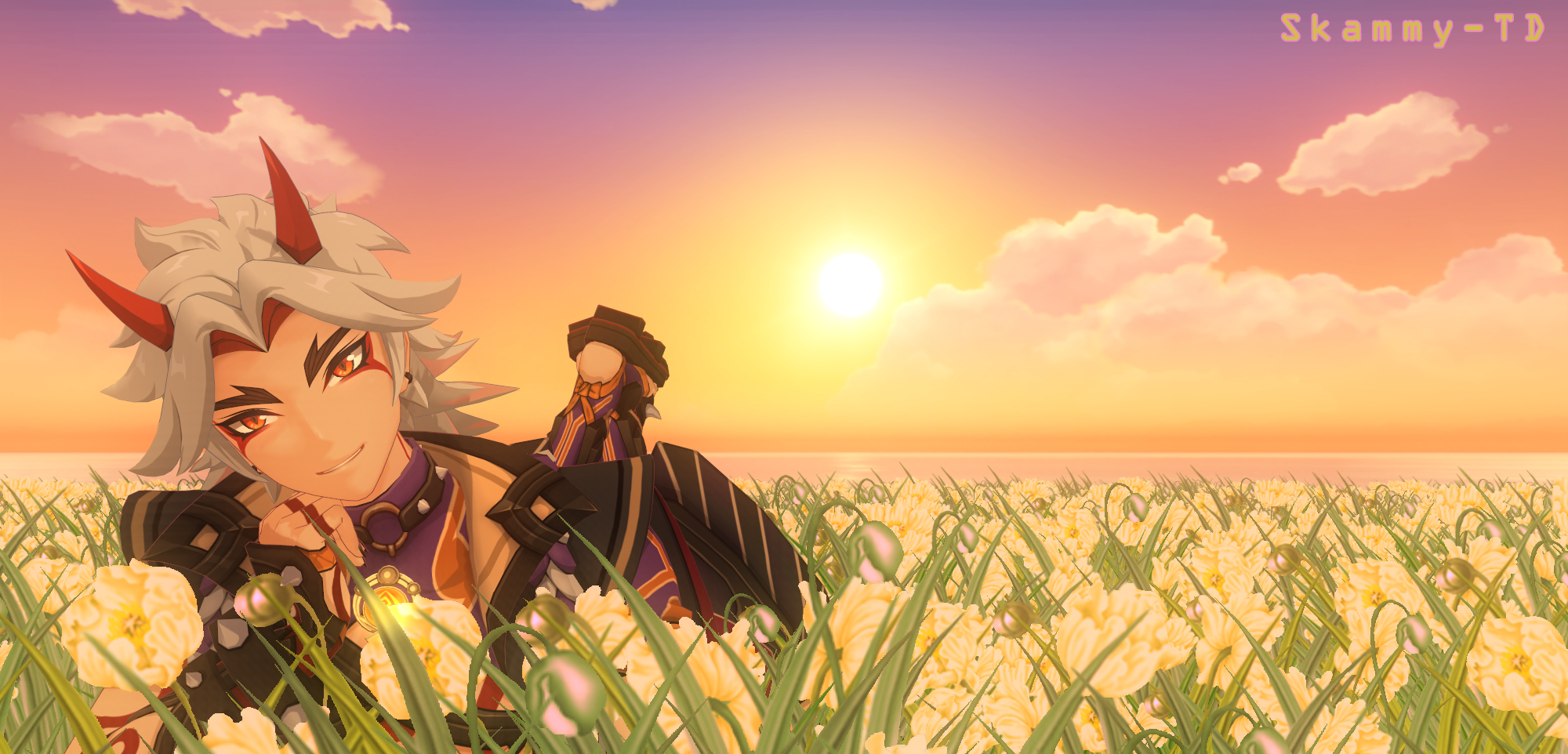 Отличное настроение и закат! Genshin Impact | HoYoLAB