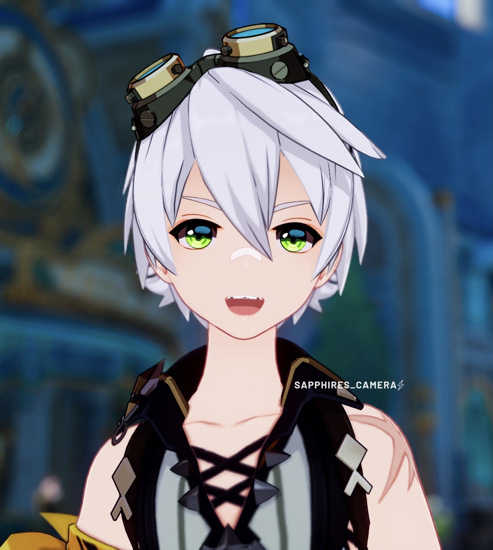 why does my bennett look like he has braces 🥹💜 Genshin Impact | HoYoLAB