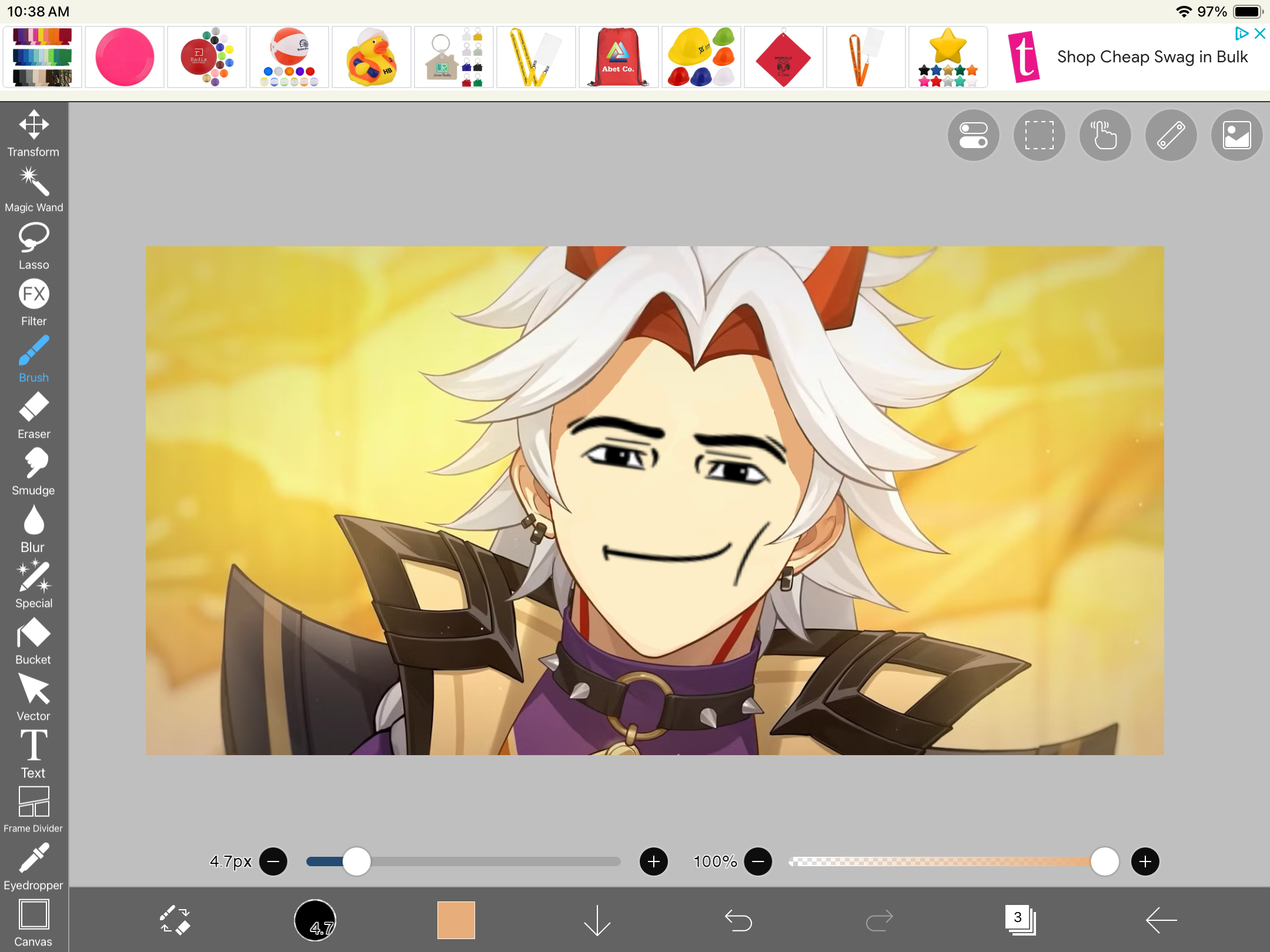 Man Face Itto Genshin Impact | HoYoLAB