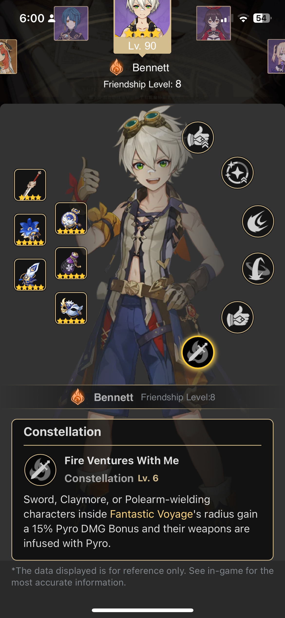 Bennett C6 Genshin Impact | HoYoLAB