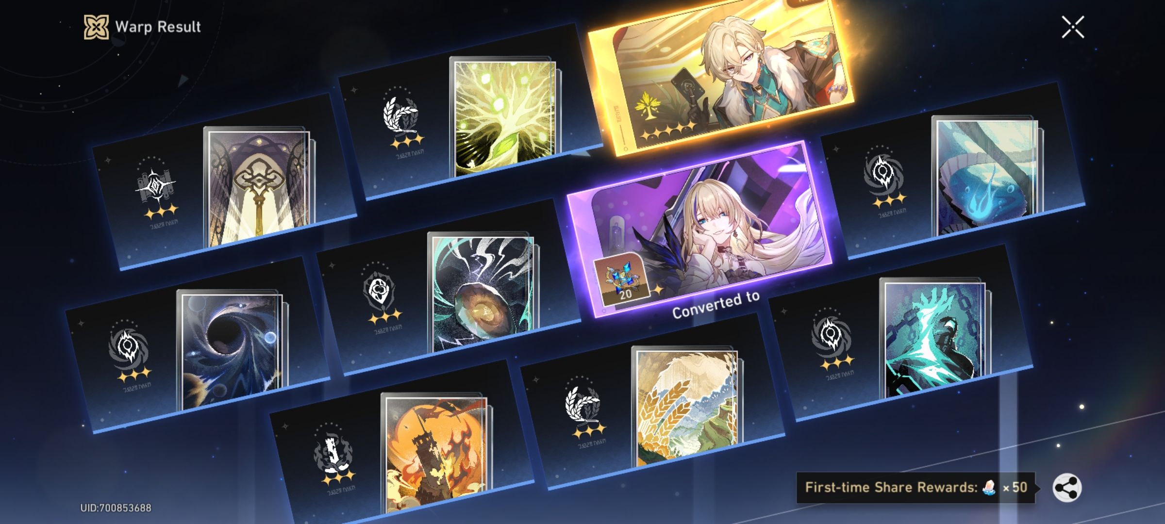 First 10 pull :D Honkai: Star Rail | HoYoLAB