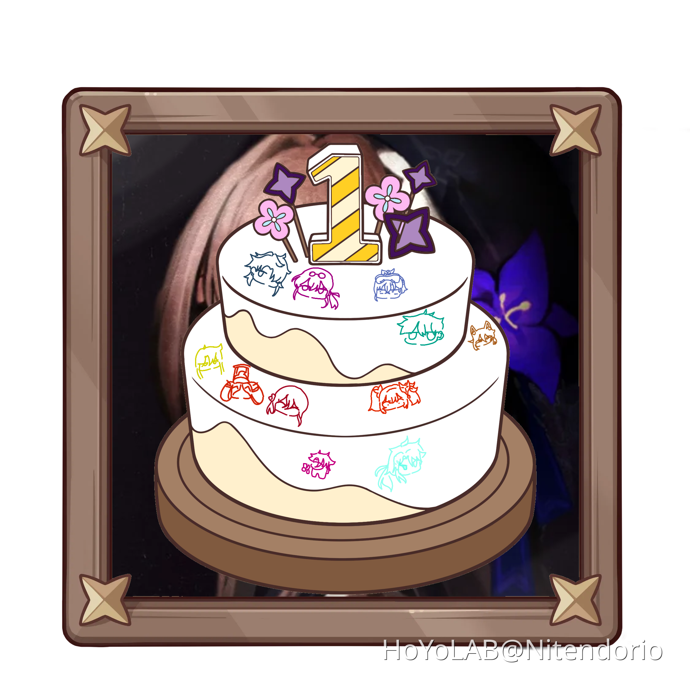 Character themed Anniversary Cake! Honkai: Star Rail | HoYoLAB