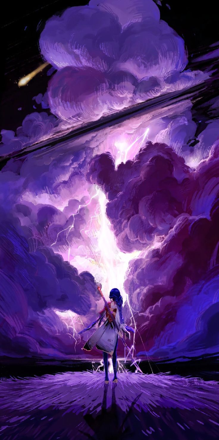 Imagine if Raiden ruled Enkanomiya instead of Inazuma, survived and ...