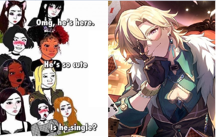 Imaginary men always being so unrealistically hot 🥵🌶 Honkai: Star Rail ...