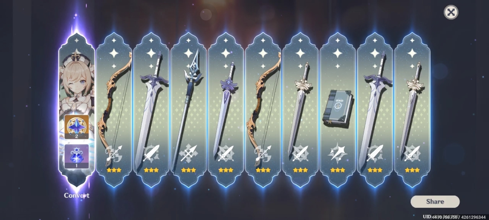 5th time lost 50/50 on barbar on nuvillete banner Genshin Impact | HoYoLAB