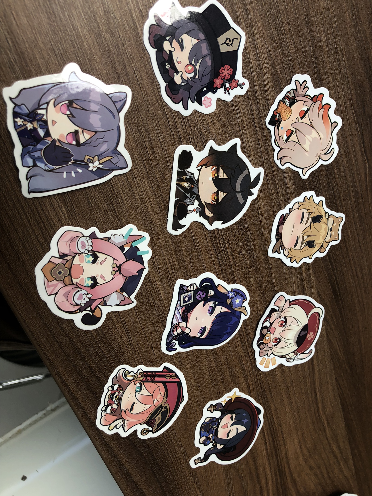 Some of my new Genshin stickers!!! Genshin Impact | HoYoLAB
