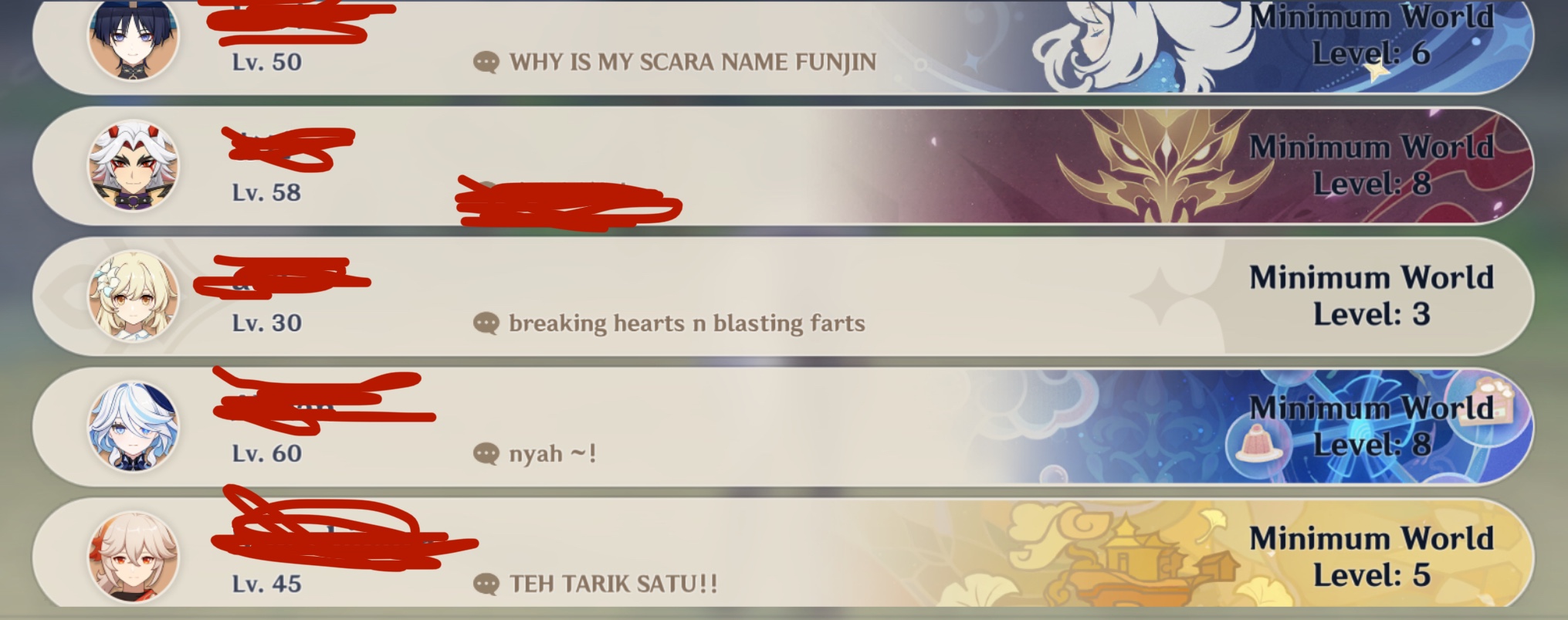 Funny signatures on Genshin - Part 1 Genshin Impact | HoYoLAB