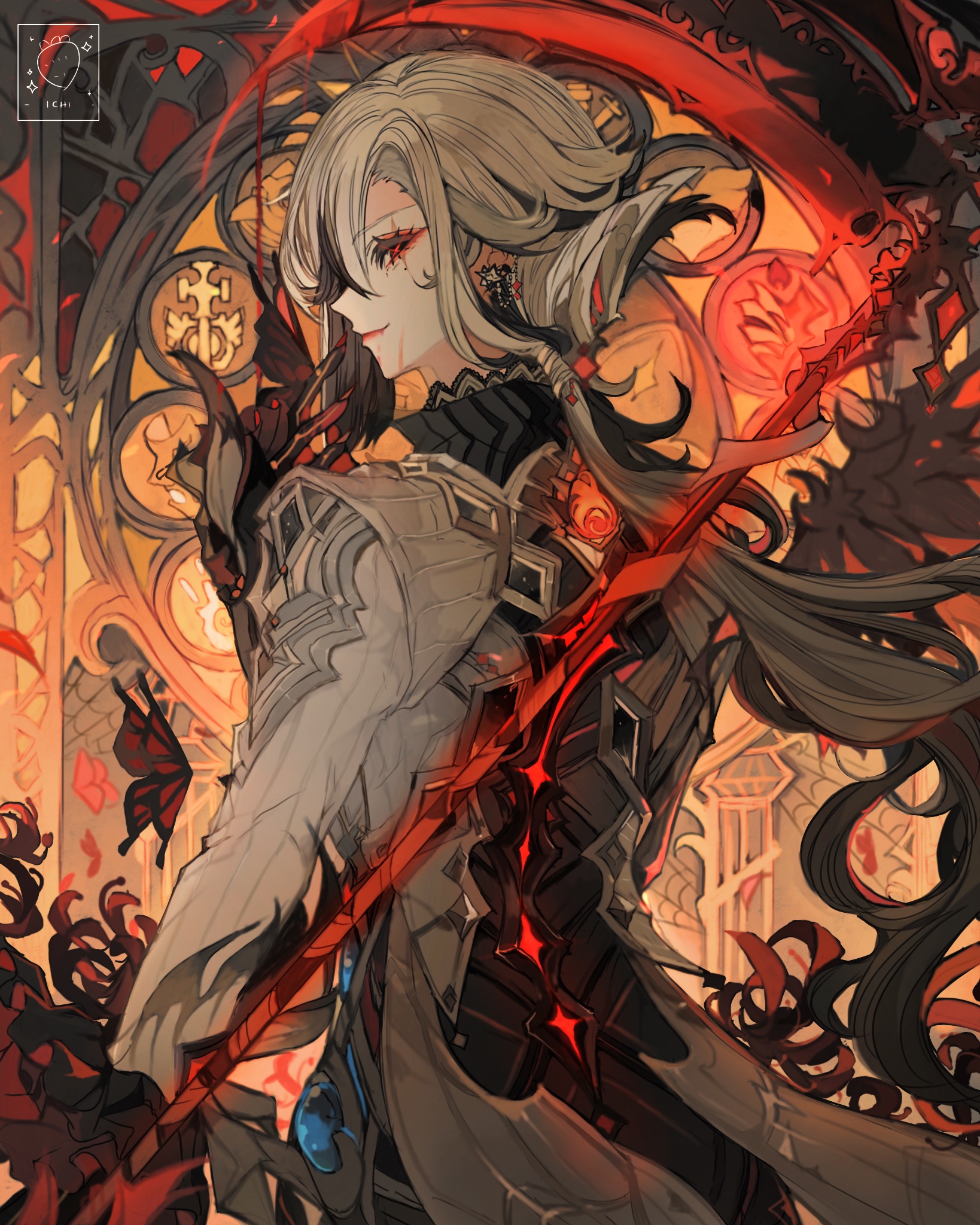 Thoughts on Arlecchino's animated short? ️🖤 (Art by Ichigowarano ...