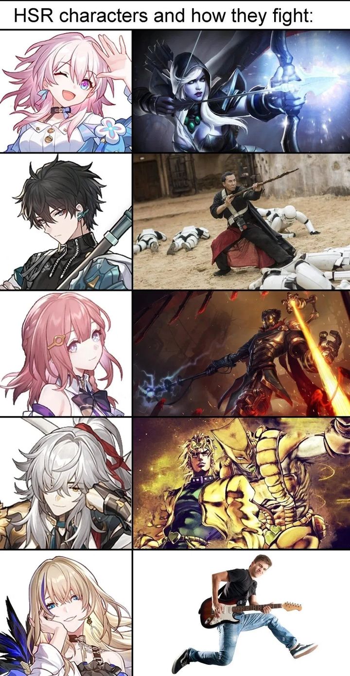 how characters in hsr fight. Honkai: Star Rail | HoYoLAB