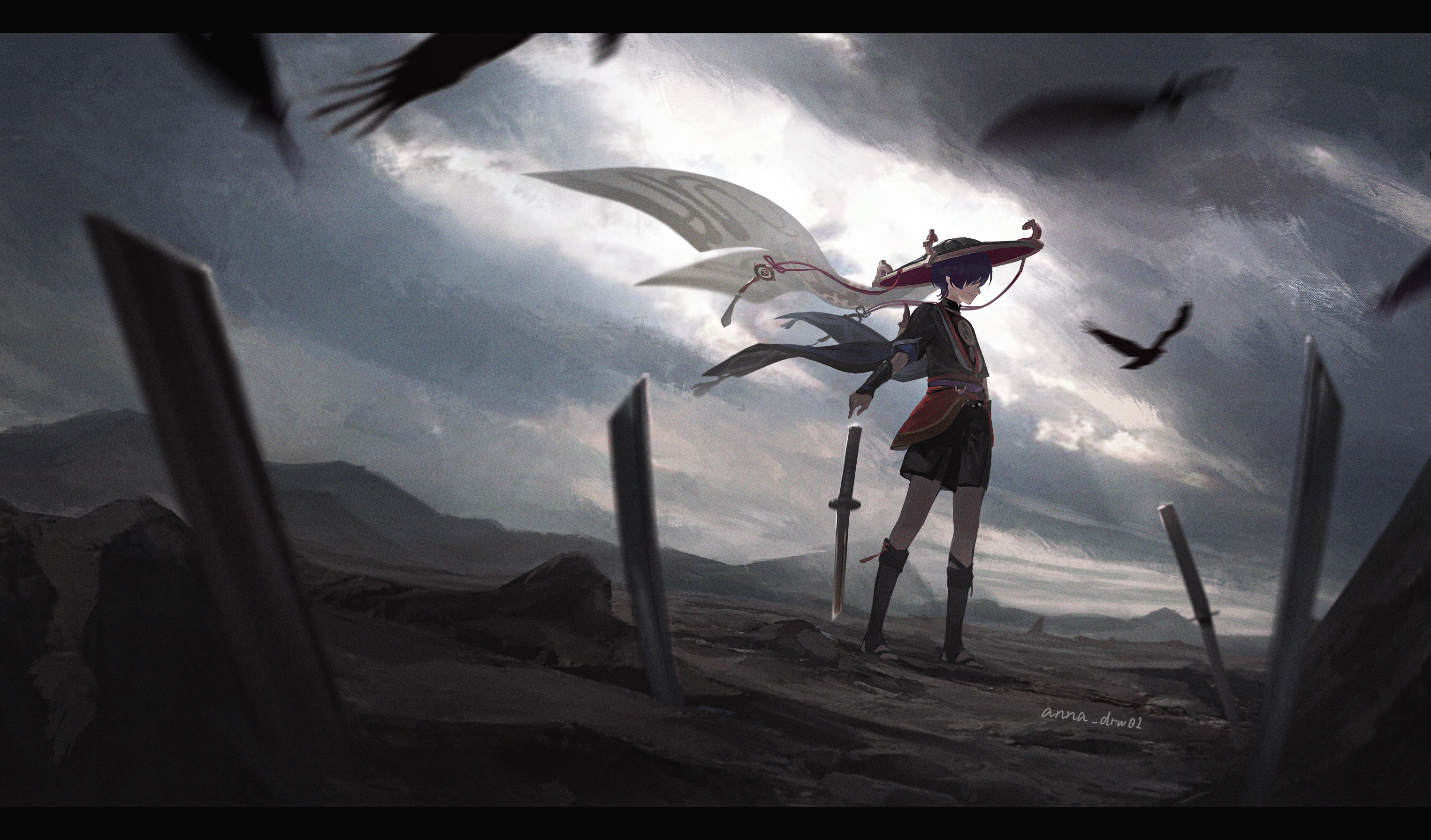 Wanderer wallpaper Genshin Impact | HoYoLAB