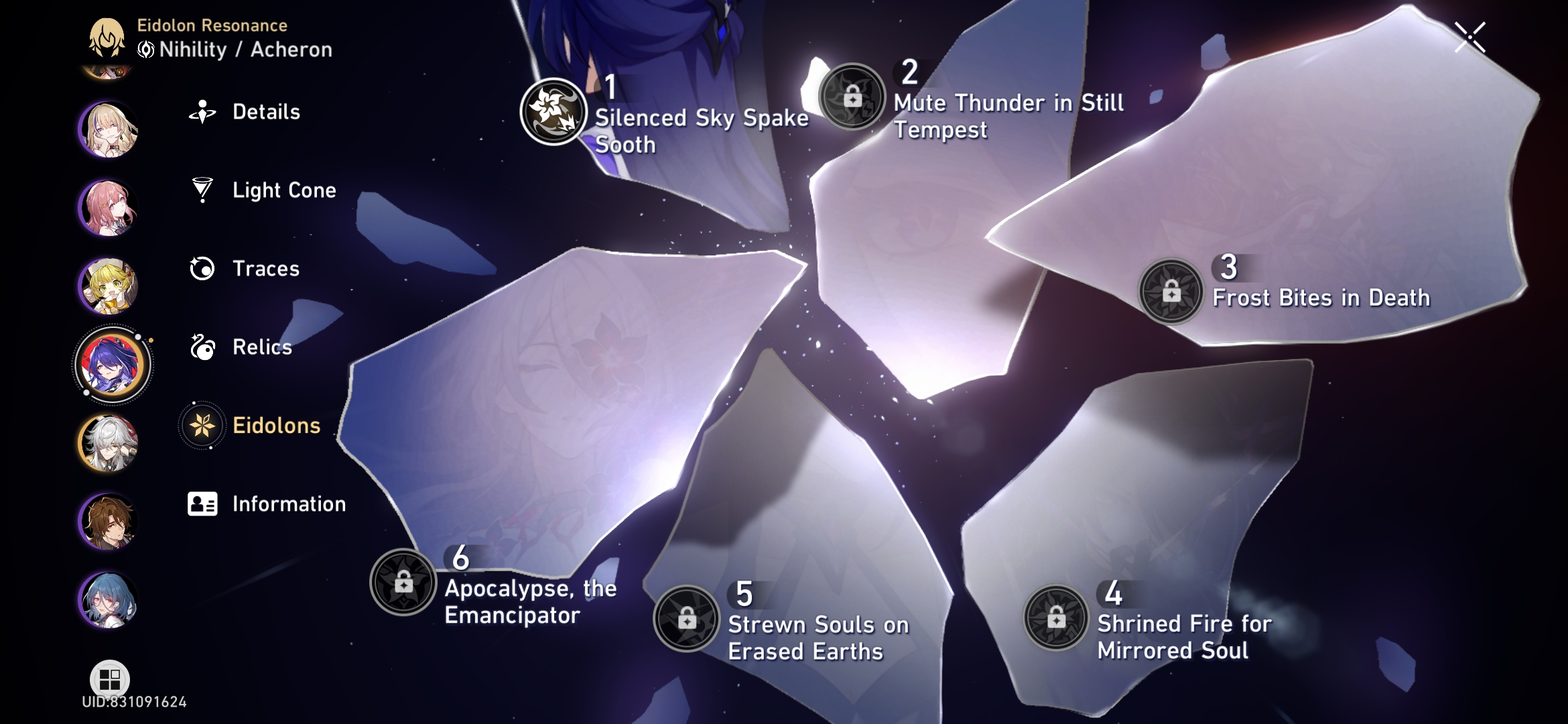 Got Double Acheron and it's my 3rd streak winning 50/50 so Acheron ...