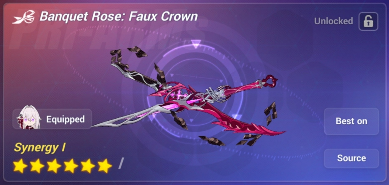 [7.4 BETA] Weapon Review: Banquet Rose: Faux Crown Honkai Impact 3rd ...