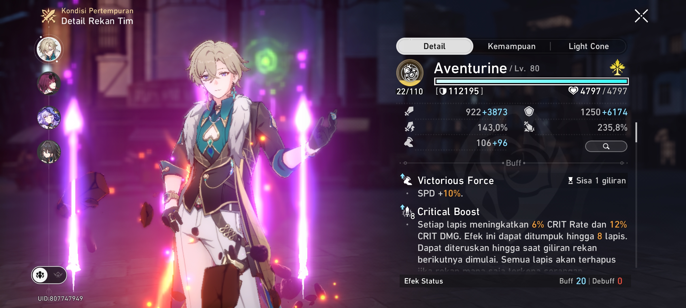 100k shield Gk khawatir lagi di geprek kumbang🗿 Honkai: Star Rail | HoYoLAB