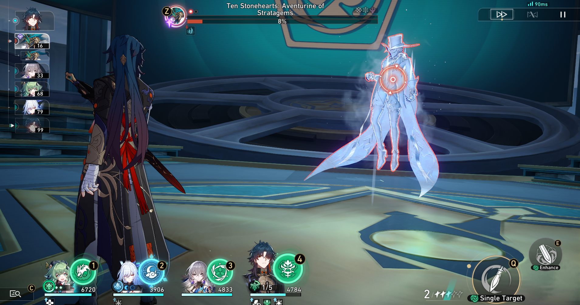 Was The Aventurine Boss Fight Suppose To Be Easy? Honkai: Star Rail ...