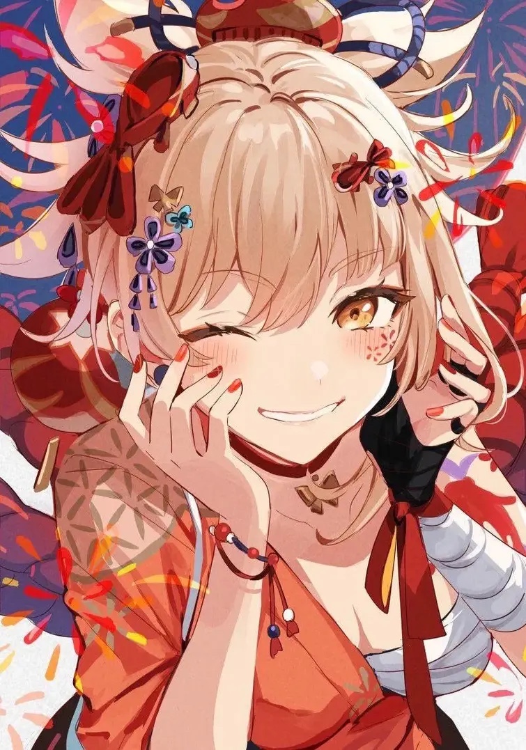 Yoimiya appreciation art Genshin Impact | HoYoLAB
