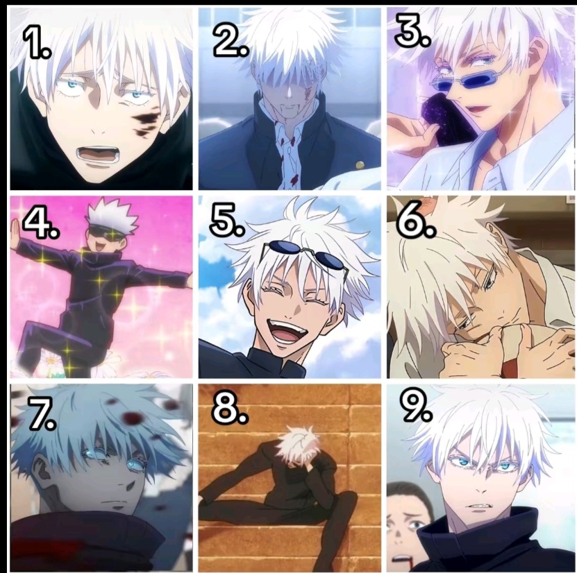 which gojo are u feeling today? | HoYoLAB