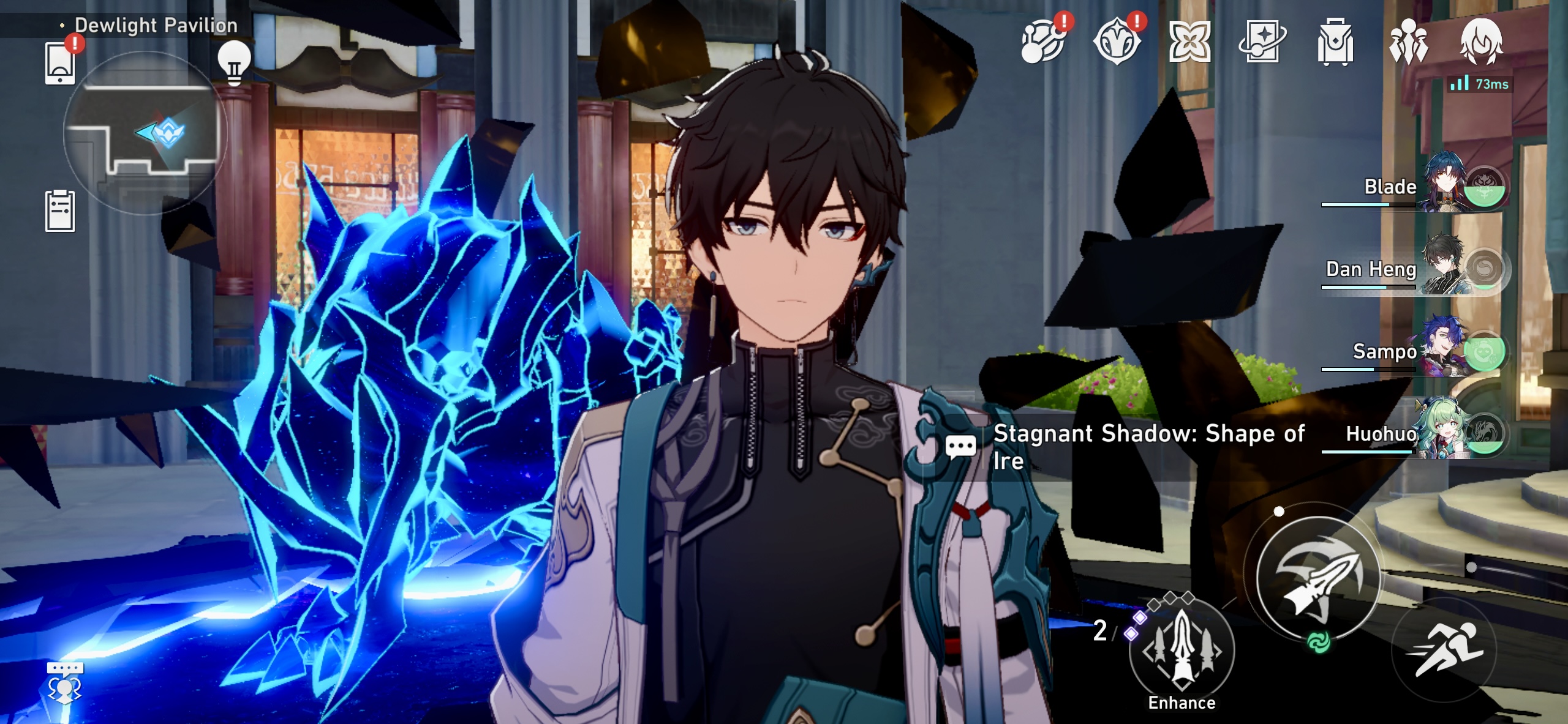 “This Shell of Faded Rage… ran from Huohuo,” said Dan Heng ...