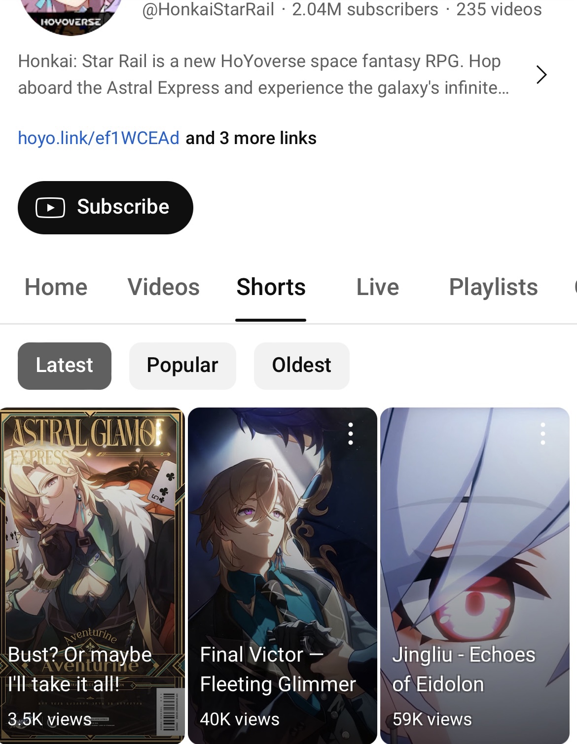 The Final Victor lightcone video is, Something alright. Honkai: Star ...