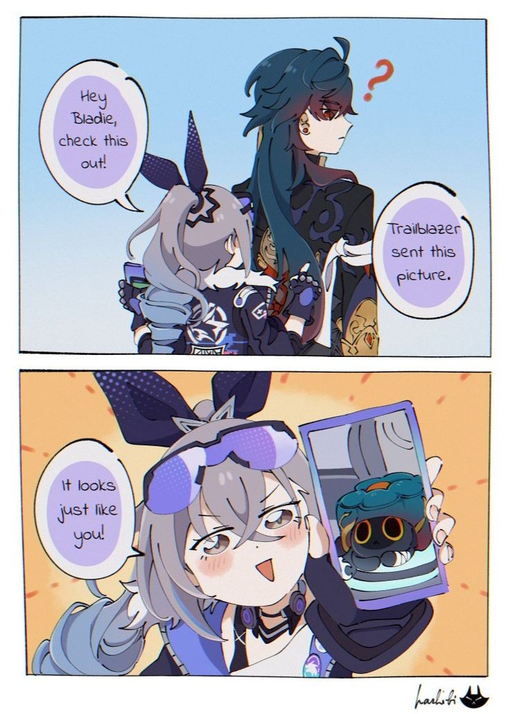 silver wolf and blade Honkai: Star Rail | HoYoLAB