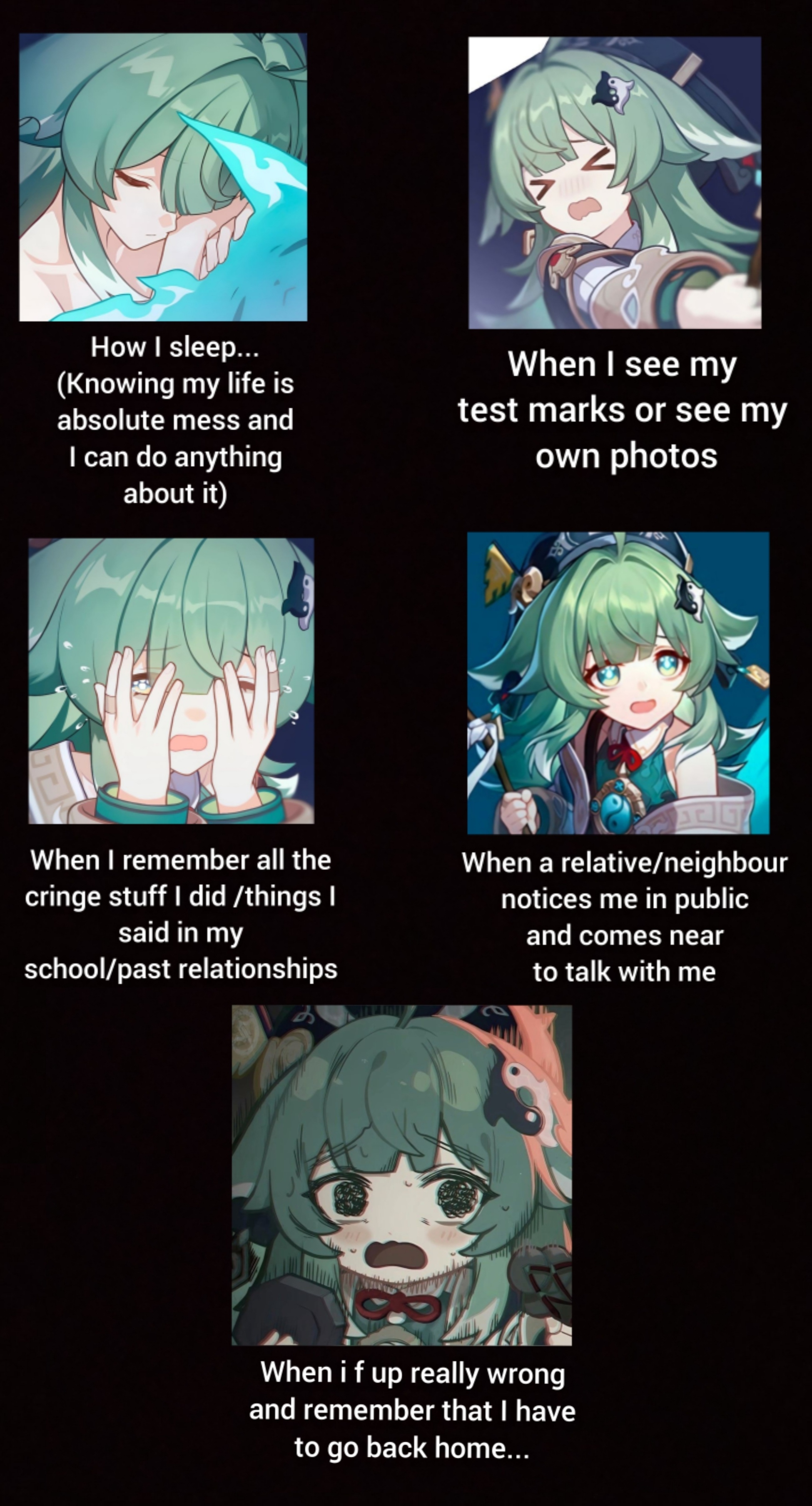 Huohuo's expression as my own... Honkai: Star Rail | HoYoLAB