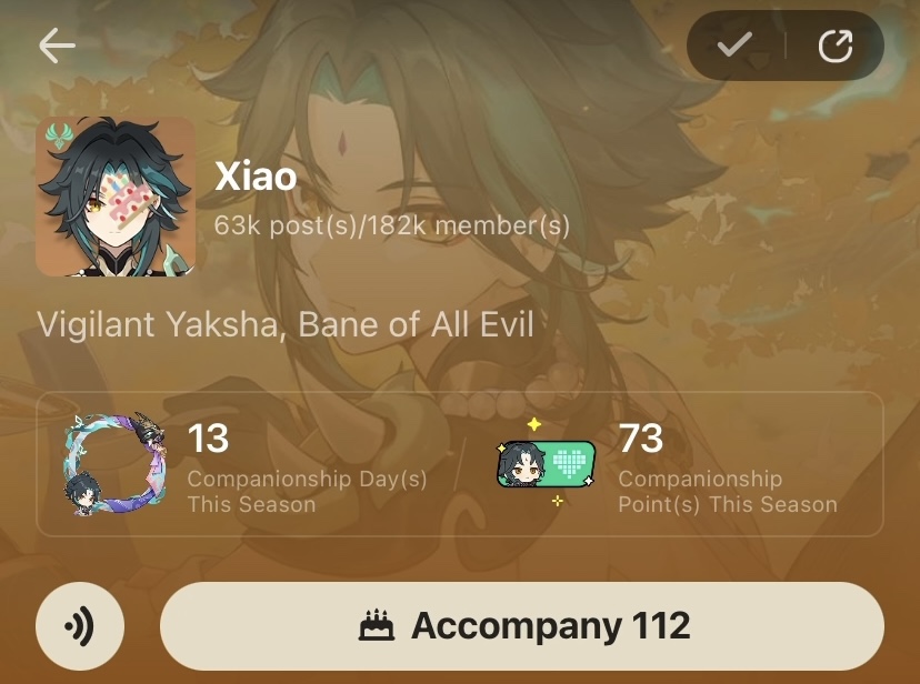 xiao birthday accompany animation Genshin Impact | HoYoLAB